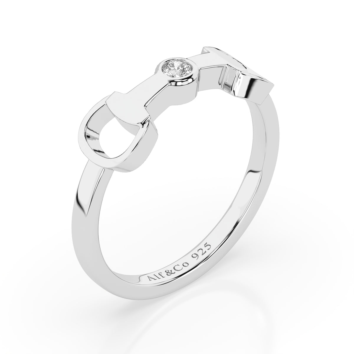 NEW Contemporary Snaffle Ring – Alf and Co Jewellery